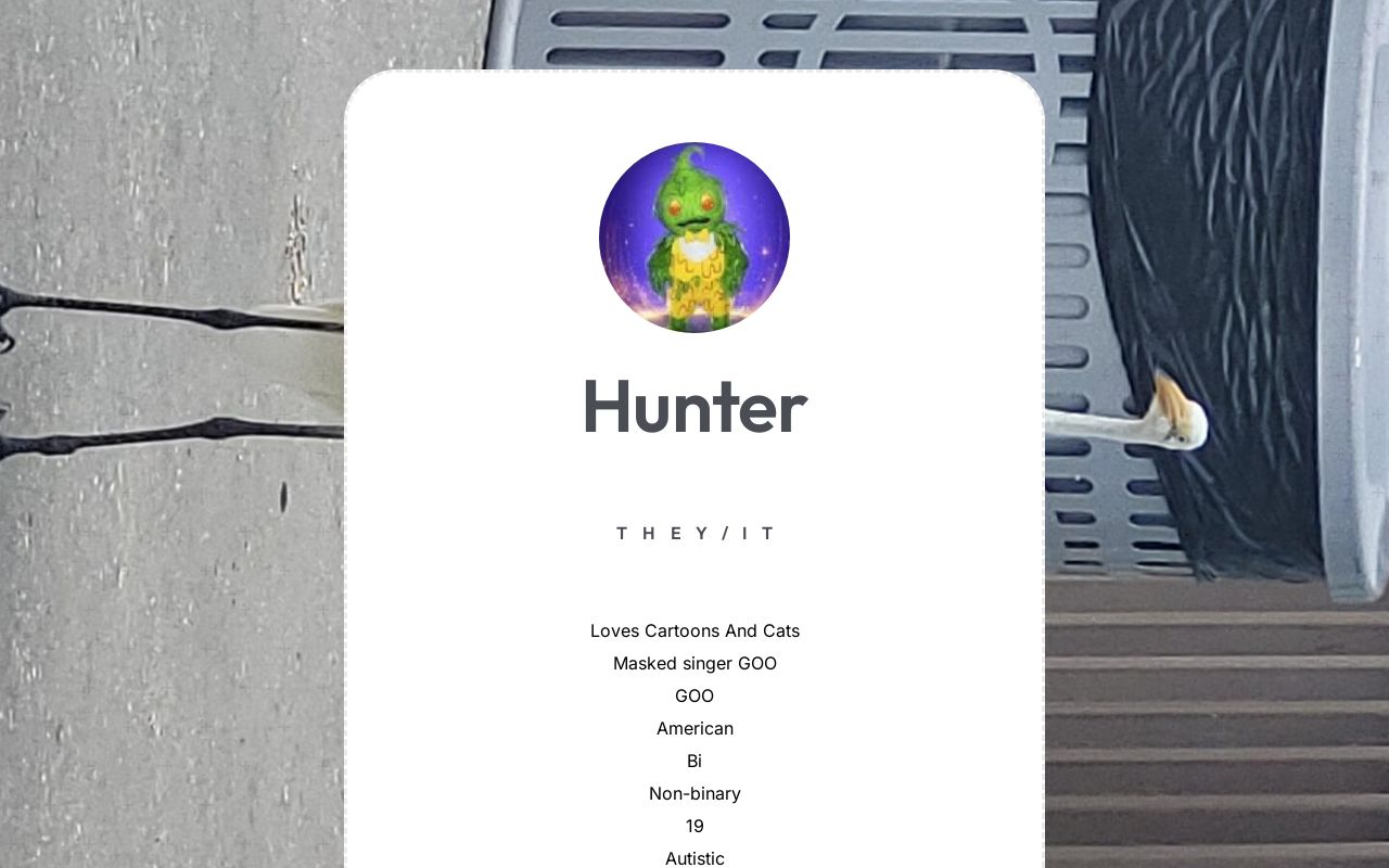 Hunters Card